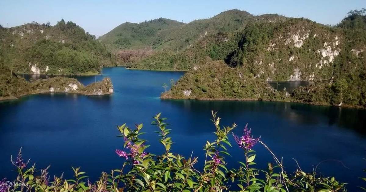 산 크리스토발에서 본 치플론 폭포와 몬테벨로 호수 클룩 Klook 한국